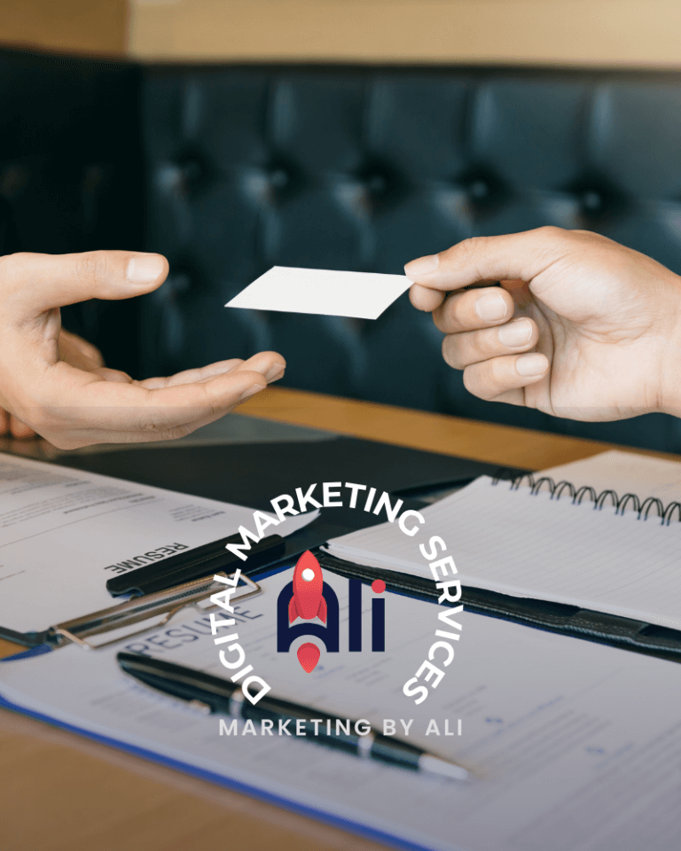 Professional Business Card Design Services - Marketing By Ali
